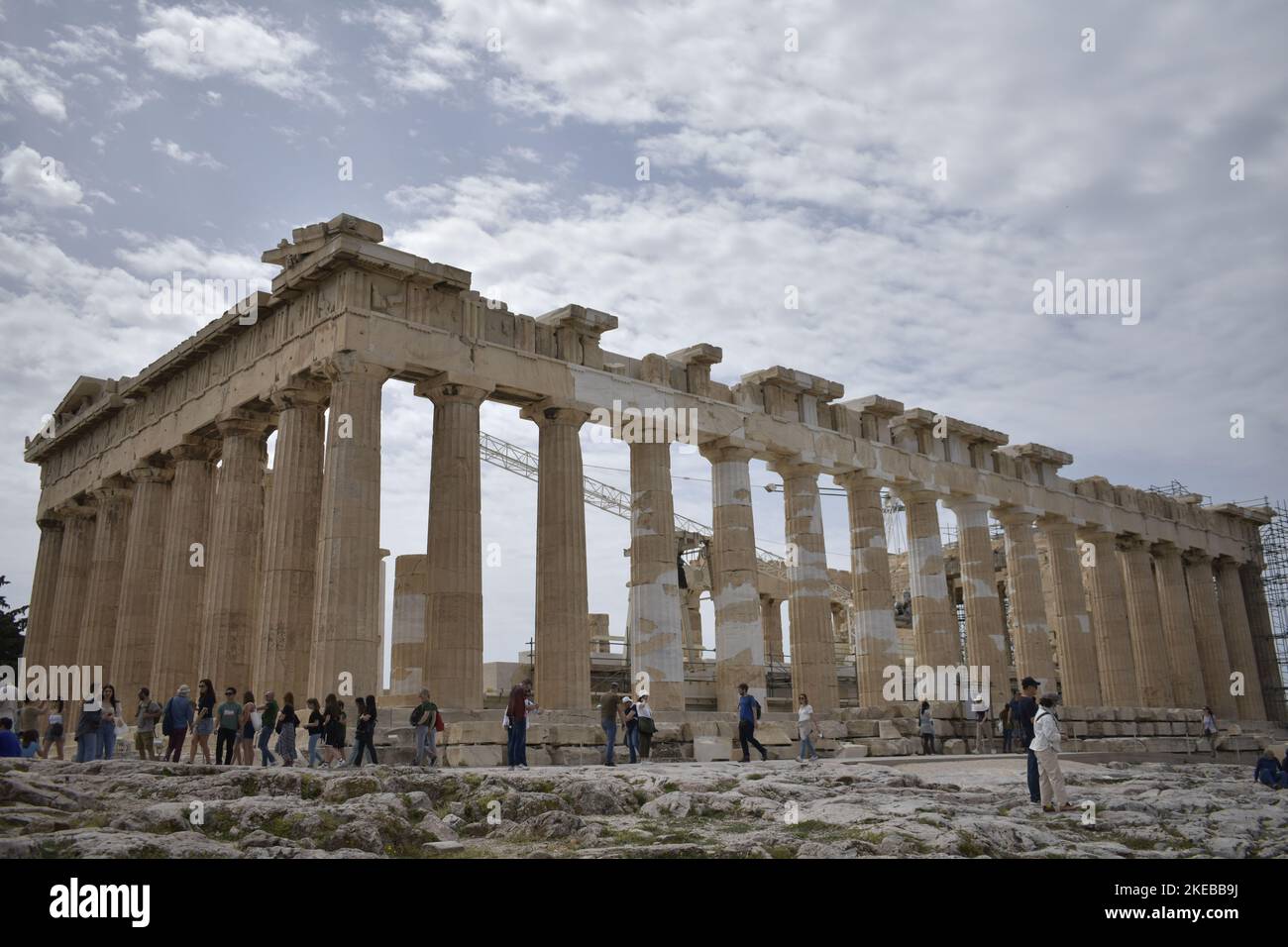 The ancient citadel of Acropolis of Athens Stock Photo - Alamy