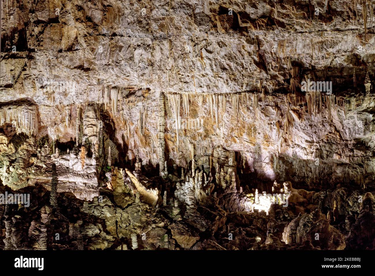 The mesmerizing rock formations in the Pazin cave Stock Photo - Alamy