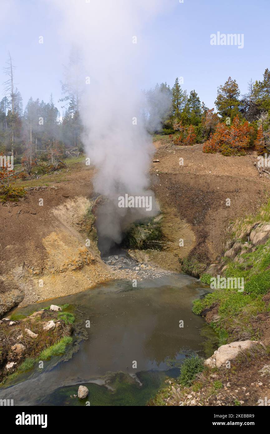 Steam cave hi-res stock photography and images - Alamy