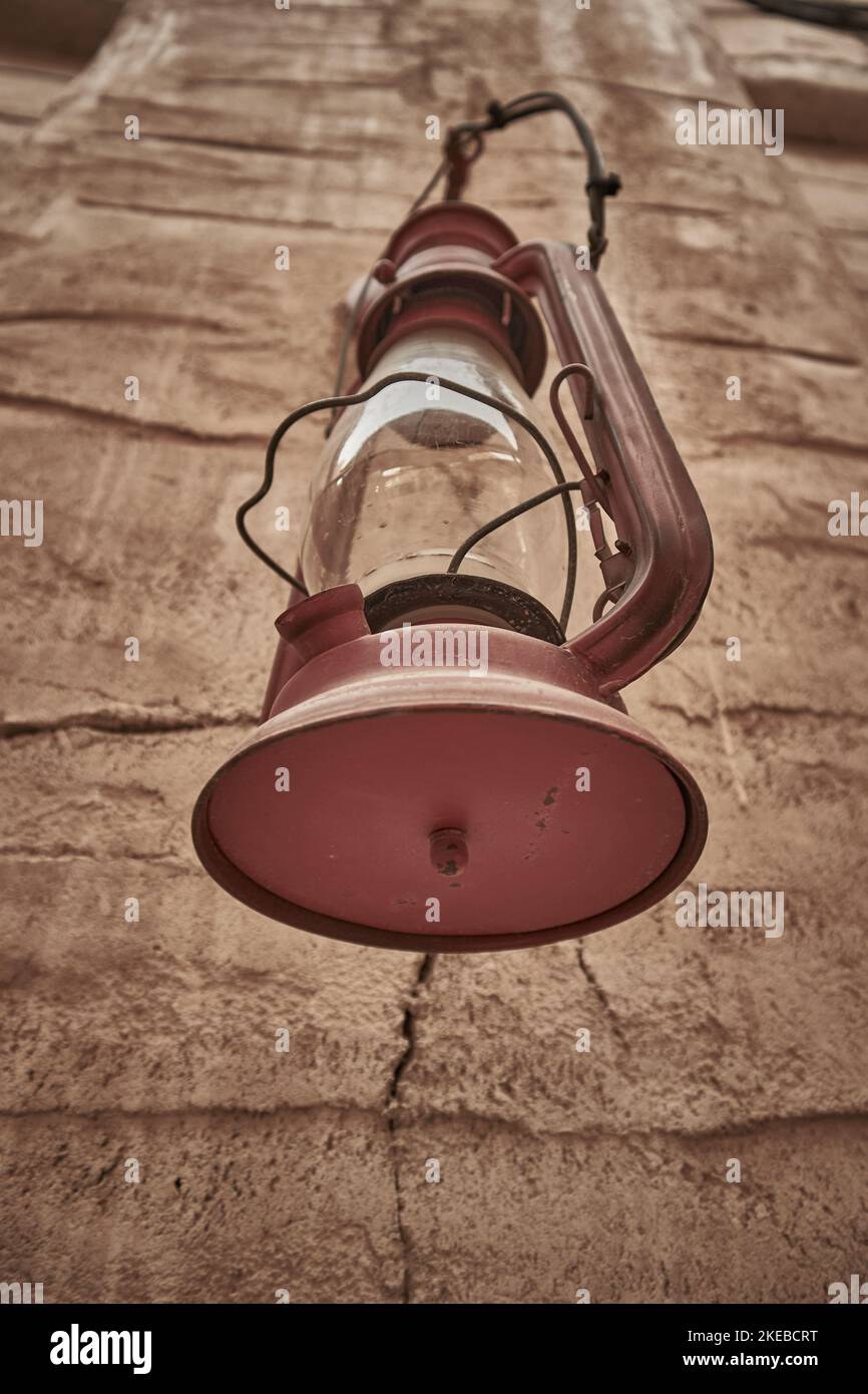 Old Traditional Hanging Lamp at Al Seef Dubai, UAE Stock Photo - Alamy