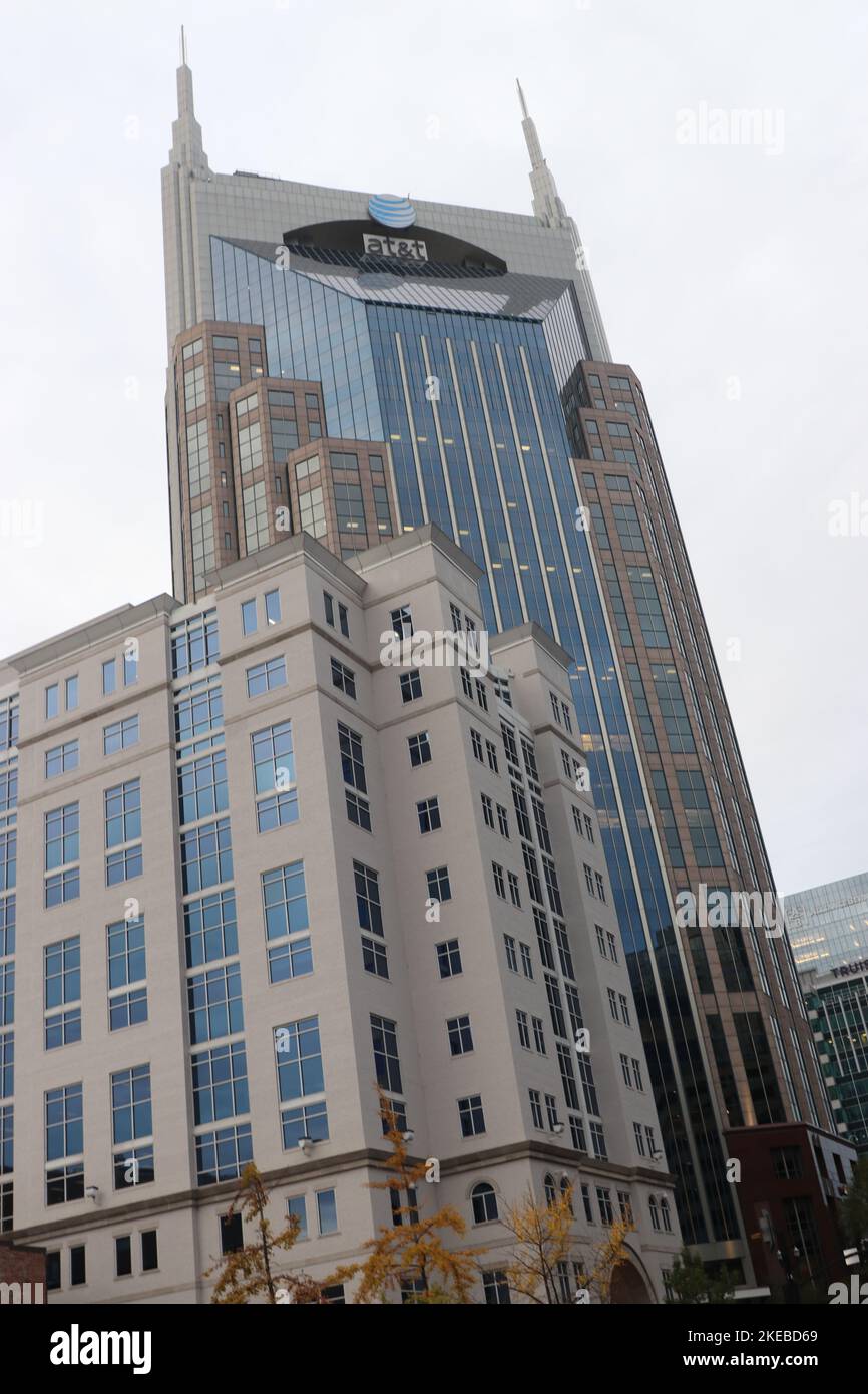 Att building from downtown Nashville Stock Photo - Alamy