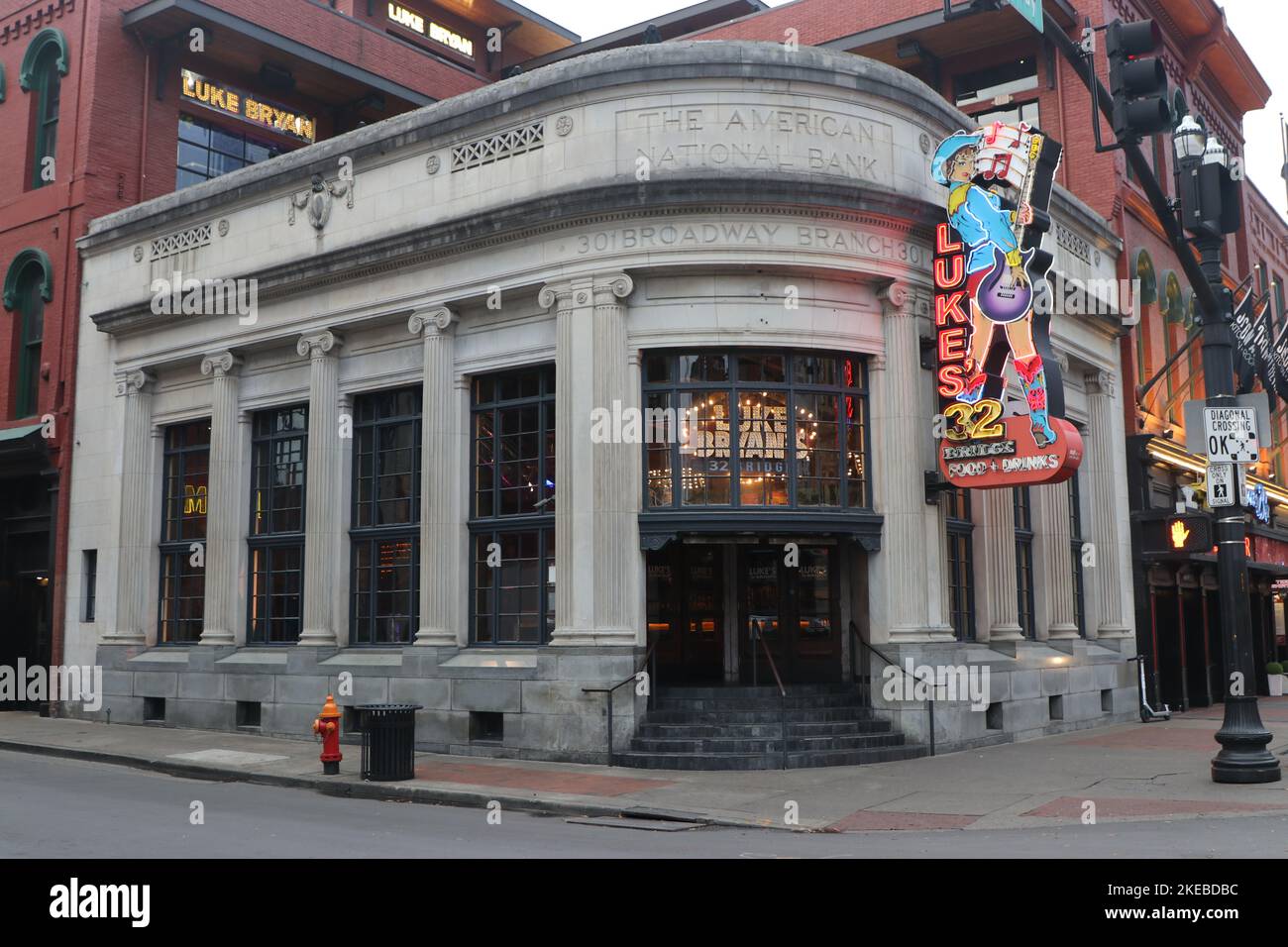 American National Bank which is now Luke Bryan's Bar in downtown ...