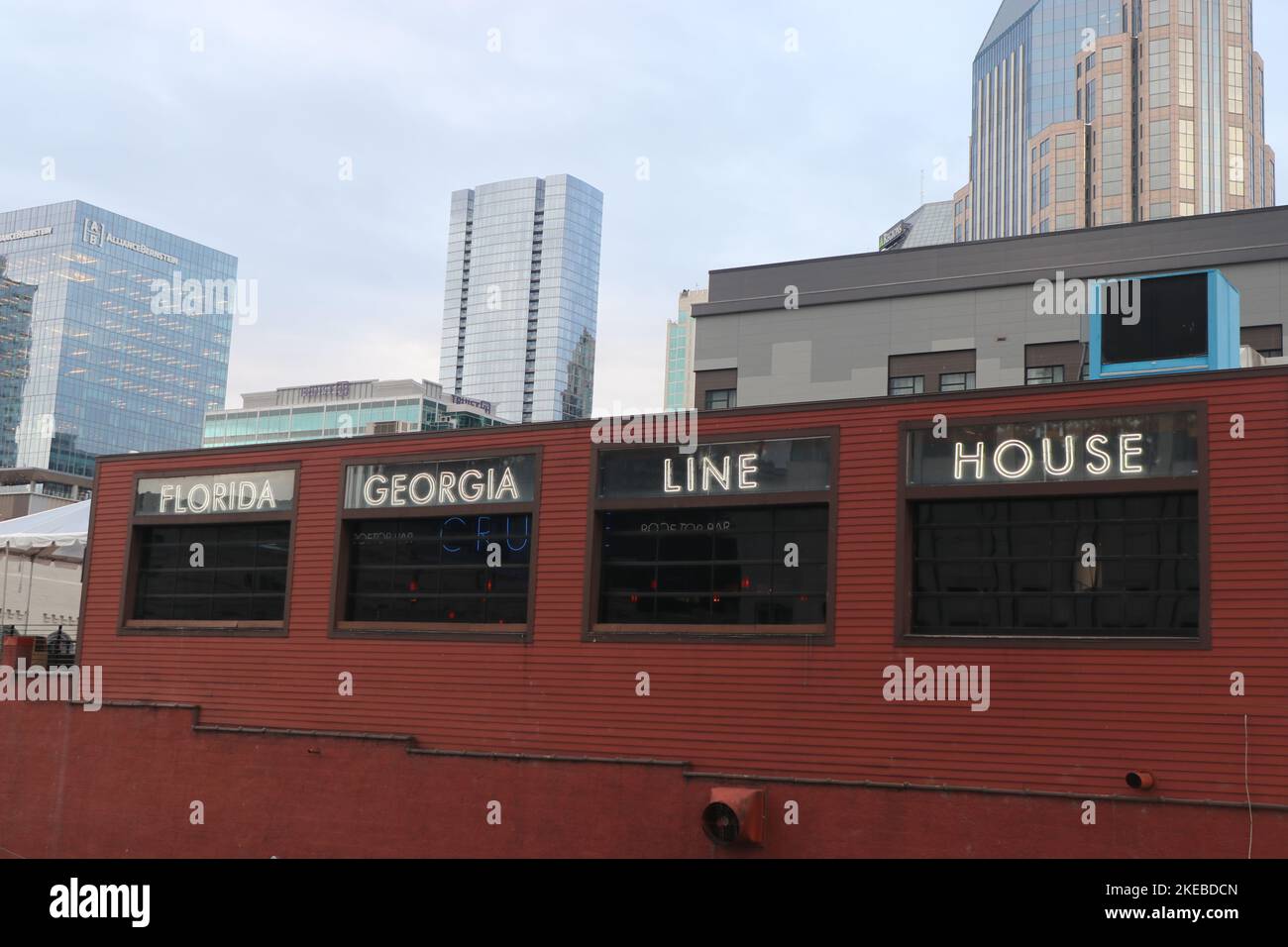 Florida George Line House in Nashville Stock Photo - Alamy