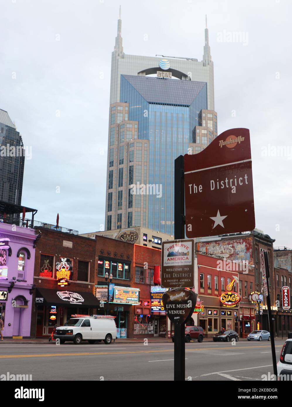 Batman building in downtown Nashville, otherwise known as the Batman ...