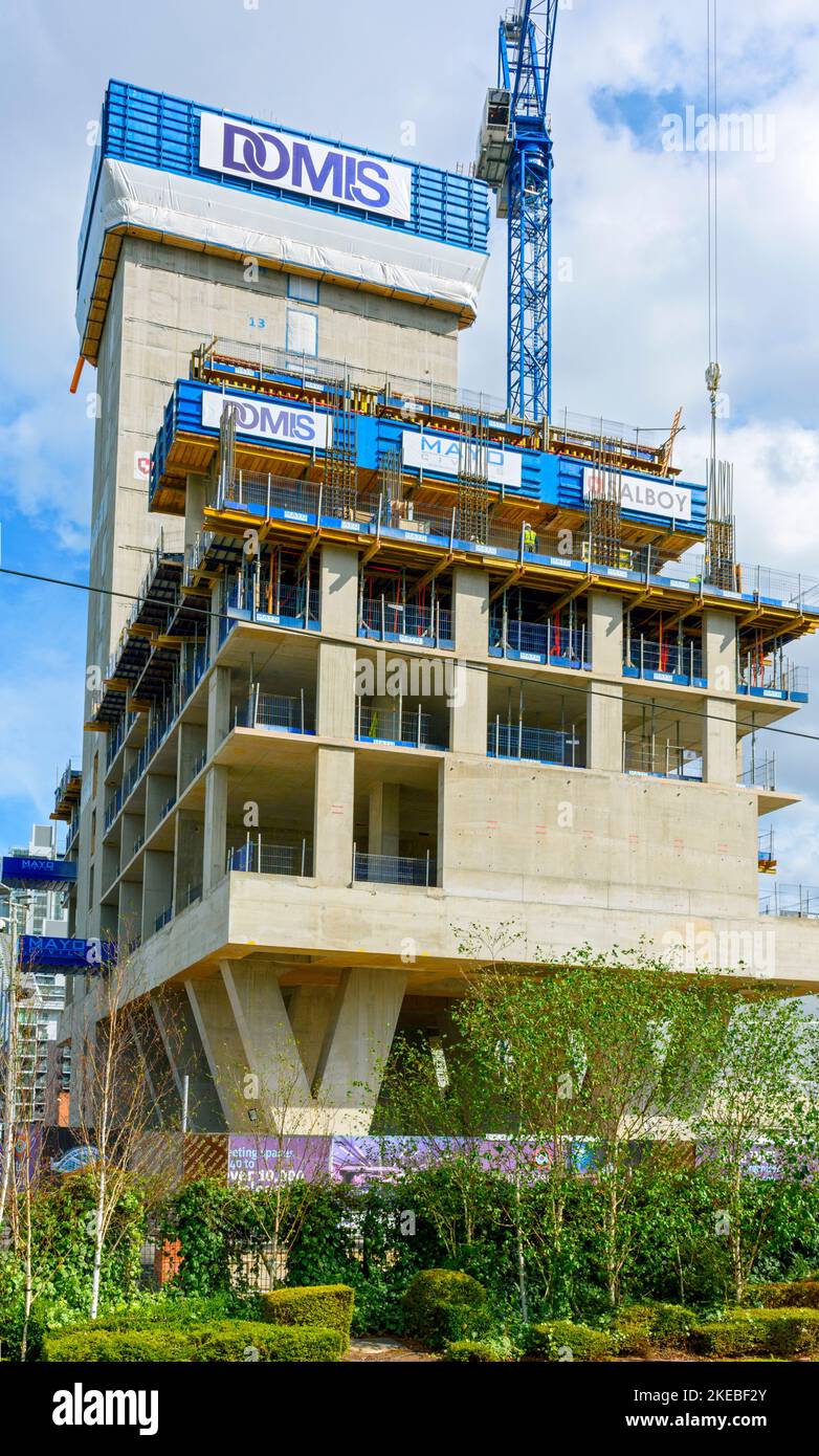 Phase one, an apartment block, of the Viadux development. From the ...