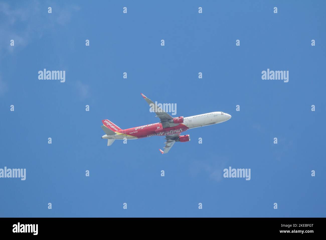 Chiangmai, Thailand - October 4 2022: HS-VKJ A321-200 of Thai Vietjet ...