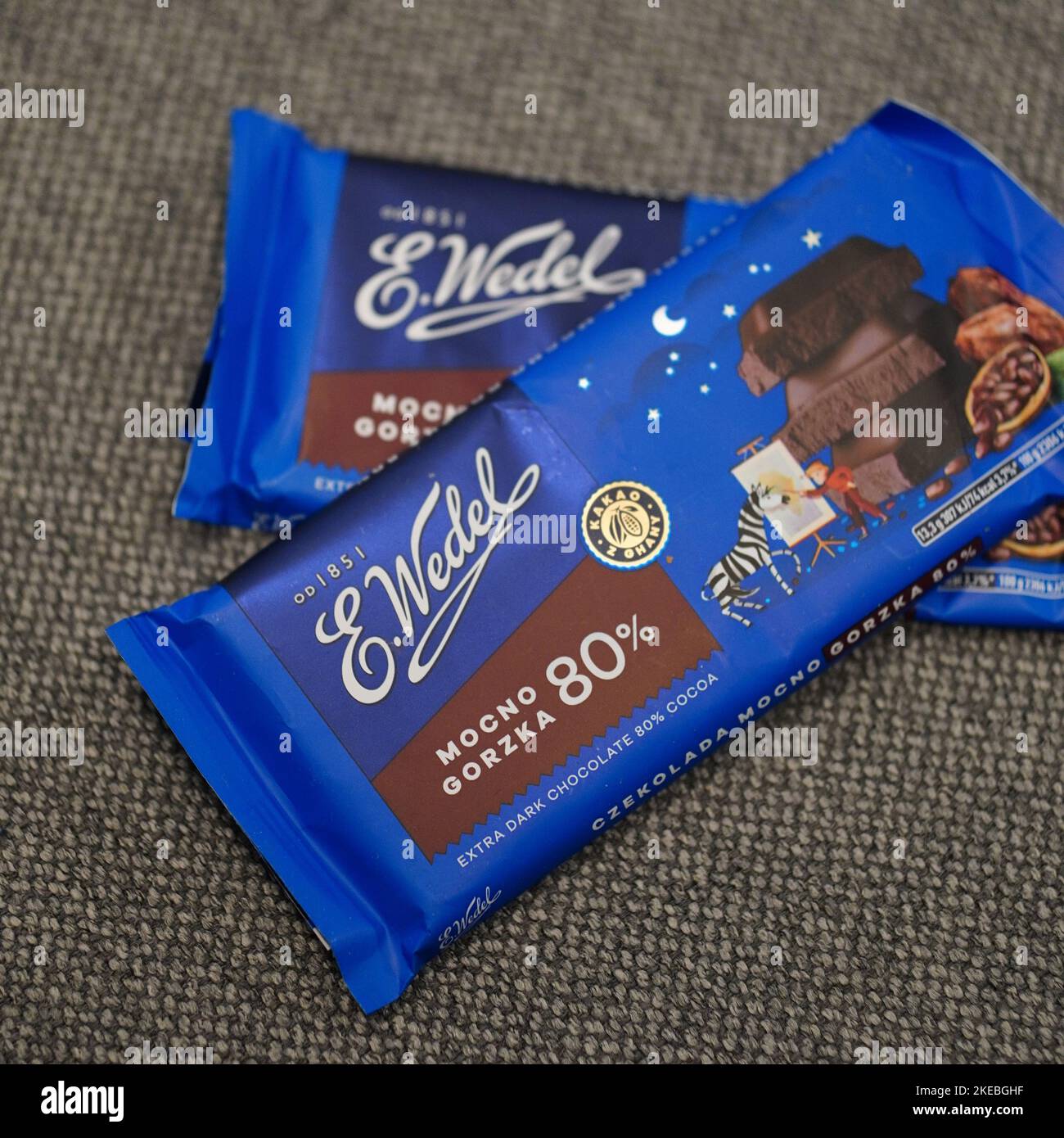 Polish chocolate bars hi-res stock photography and images - Alamy