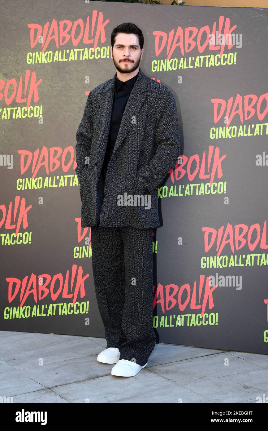 Rome, Italy. 11th Nov, 2022. Rome, Barberini cinema, "Diabolik - Ginko ...