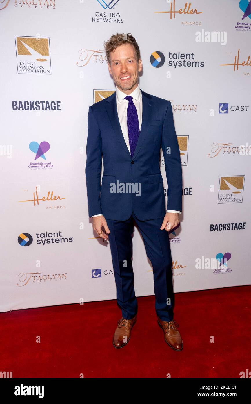 Hollywood, CA on November 10, 2022, Barrett Foa attends 2022 Heller ...