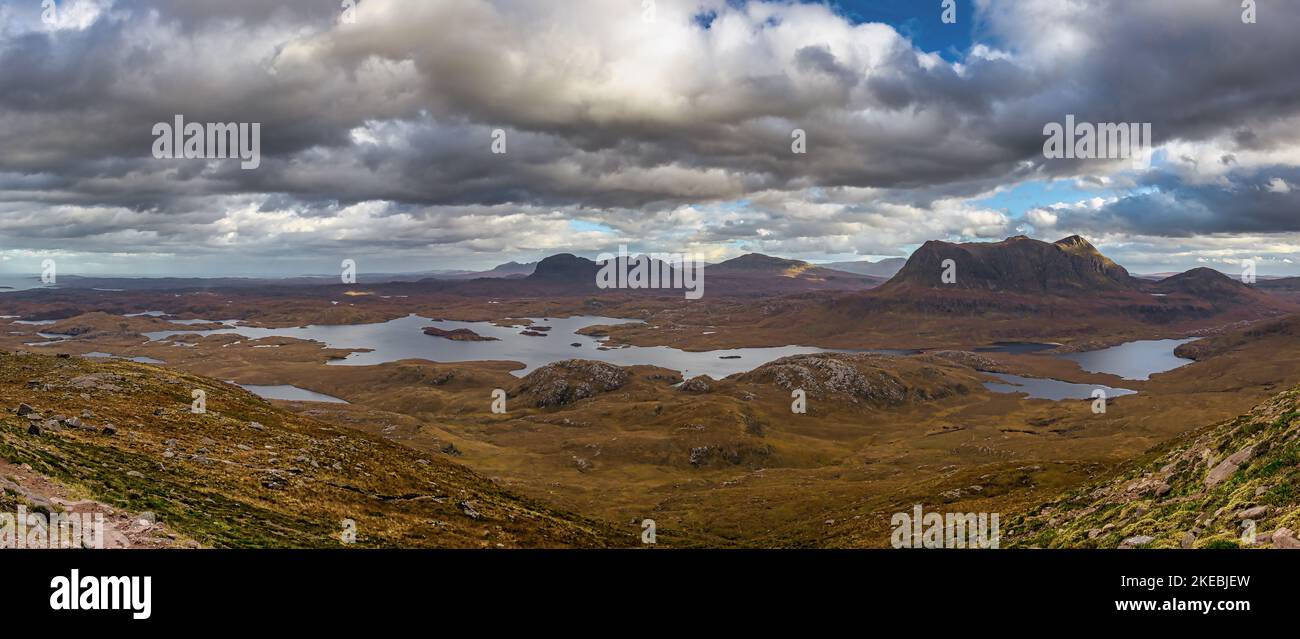 Stac pollaidh panorama hi-res stock photography and images - Alamy