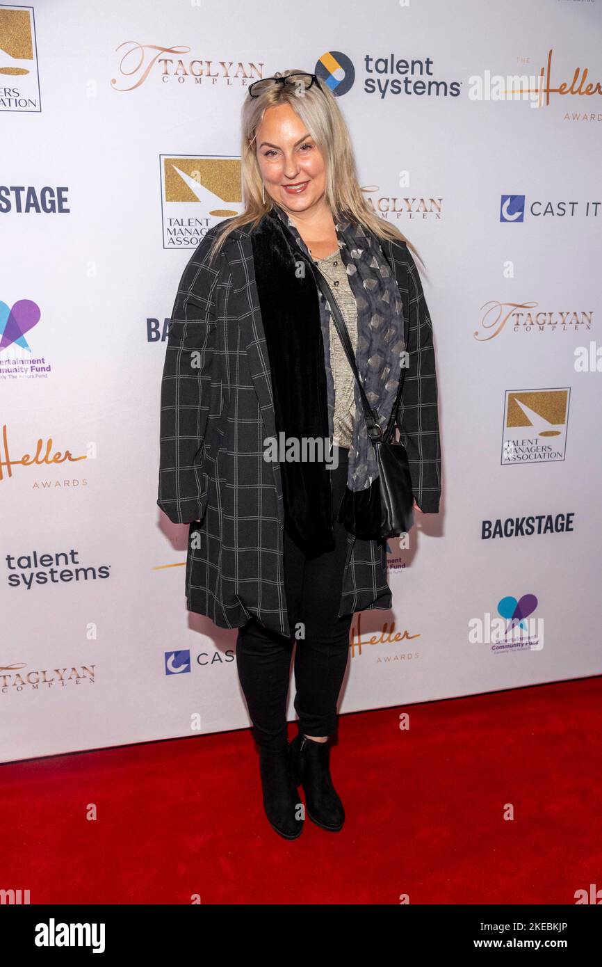 Hollywood, CA on November 10, 2022, Lisa Zambetti attends 2022 Heller ...
