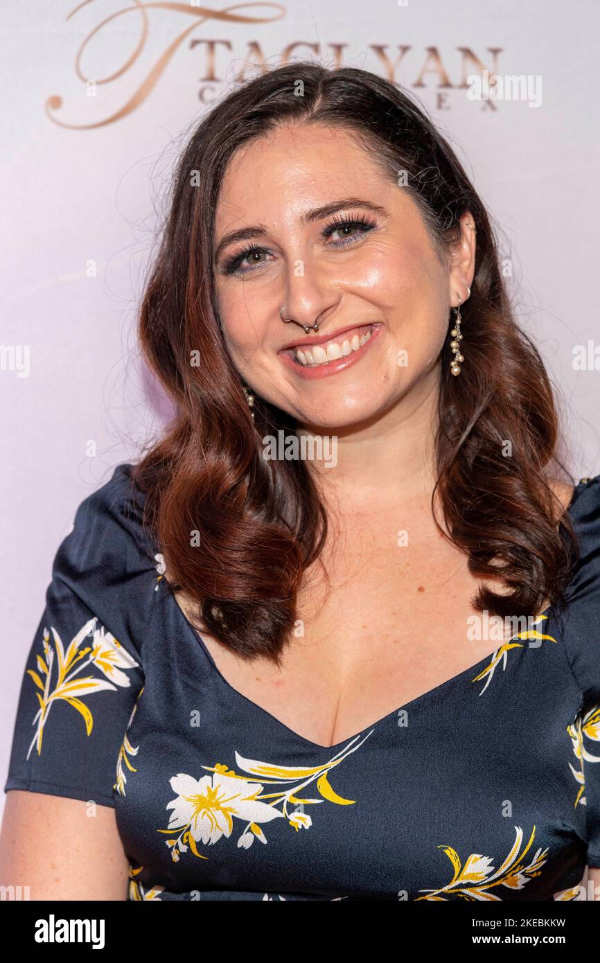 Hollywood, CA on November 10, 2022, Alicia Beekman attends 2022 Heller ...