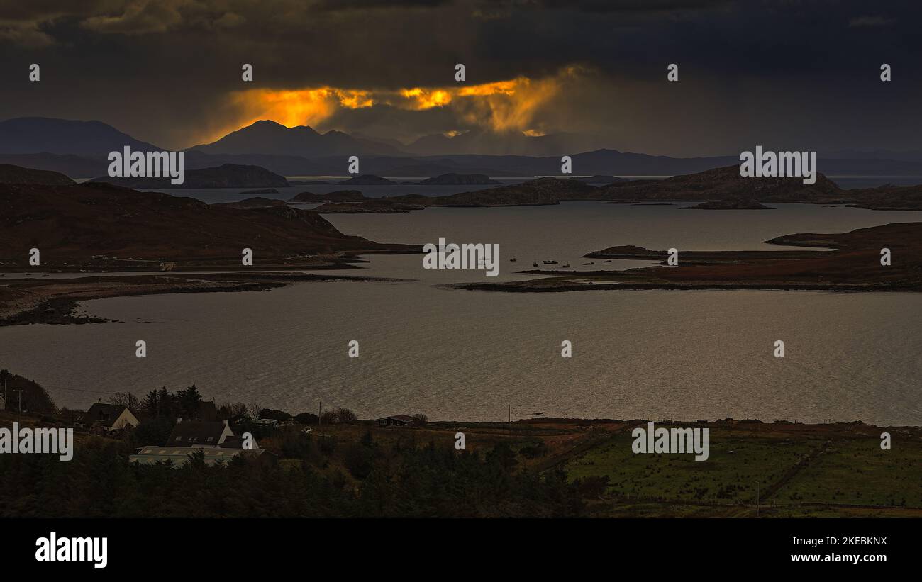 The Summer Isles Scotland Stock Photo - Alamy