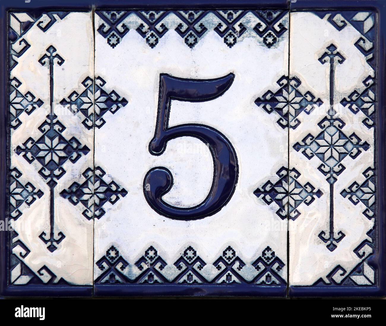 Vintage grunge square metal rusty plate of number of street address ...