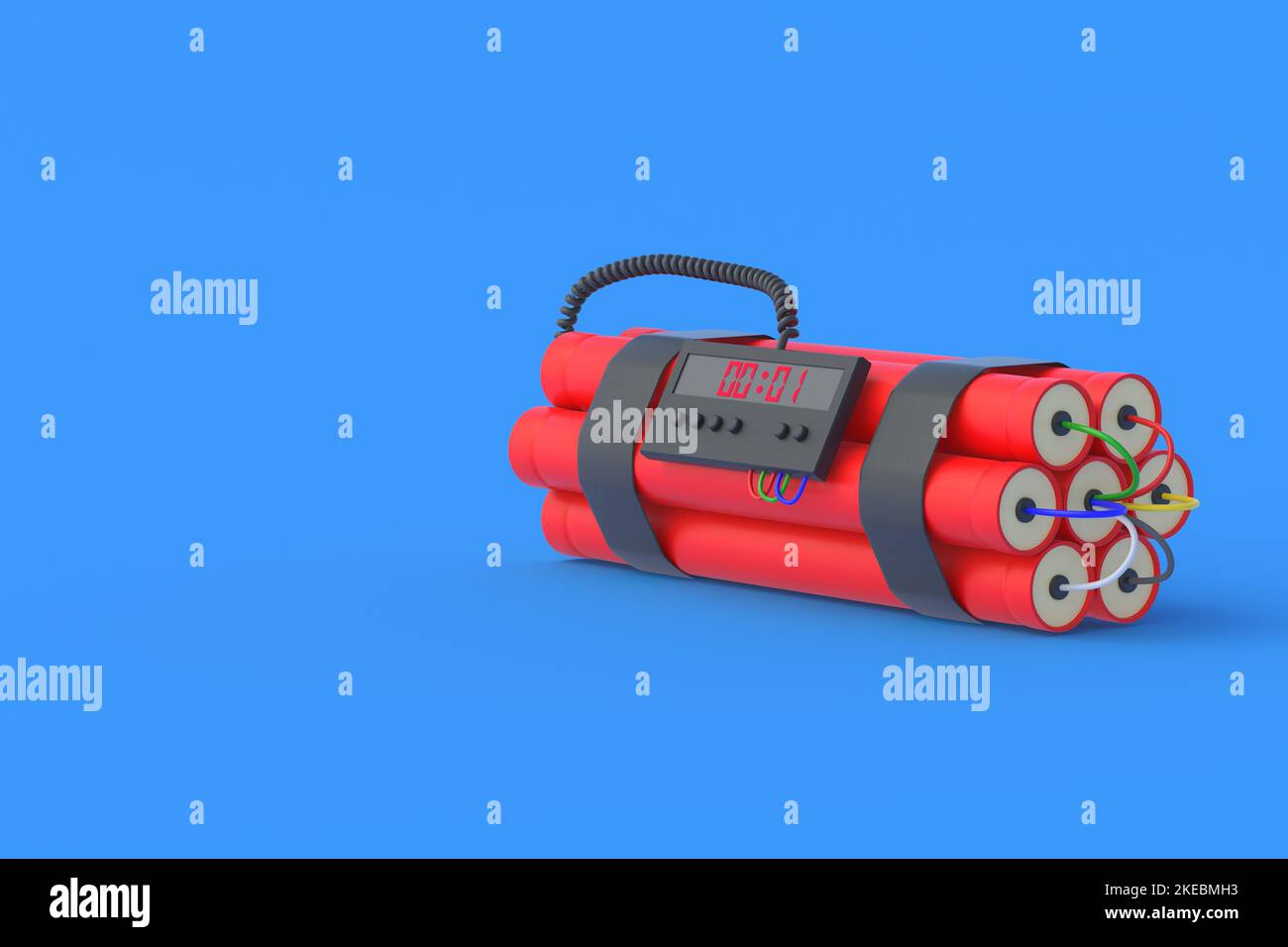 Tnt dynamite red bomb timer hi-res stock photography and images - Alamy
