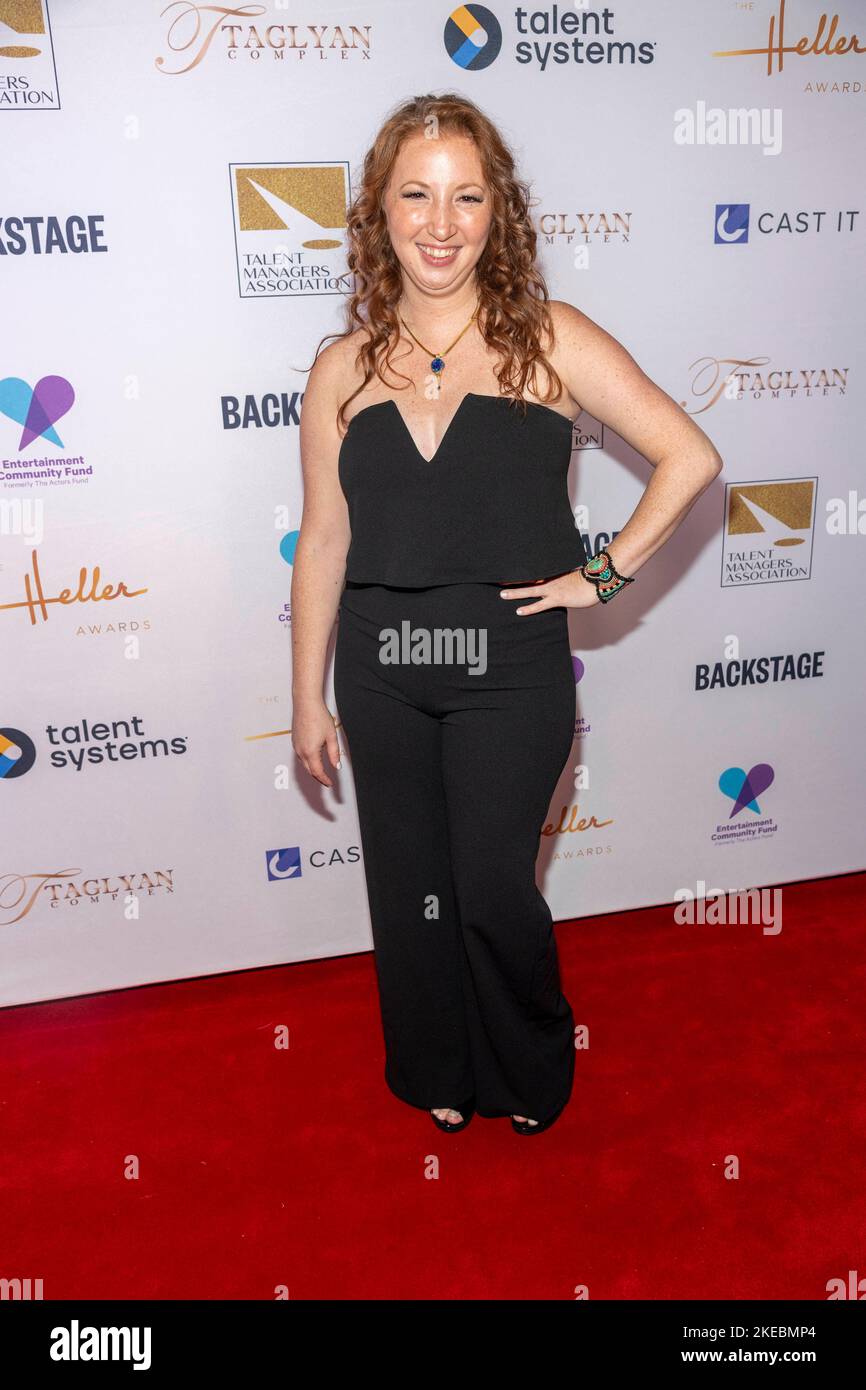 Hollywood, CA on November 10, 2022, Rachel Reiss attends 2022 Heller ...