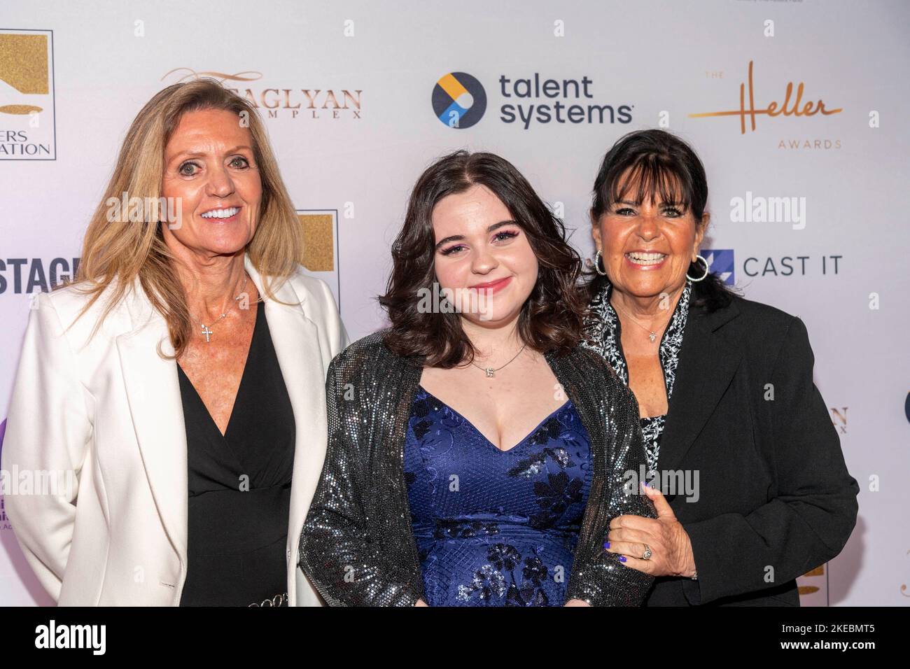 Hollywood, CA on November 10, 2022, Cindy Asbrink, Emma Shannon, Myrna ...