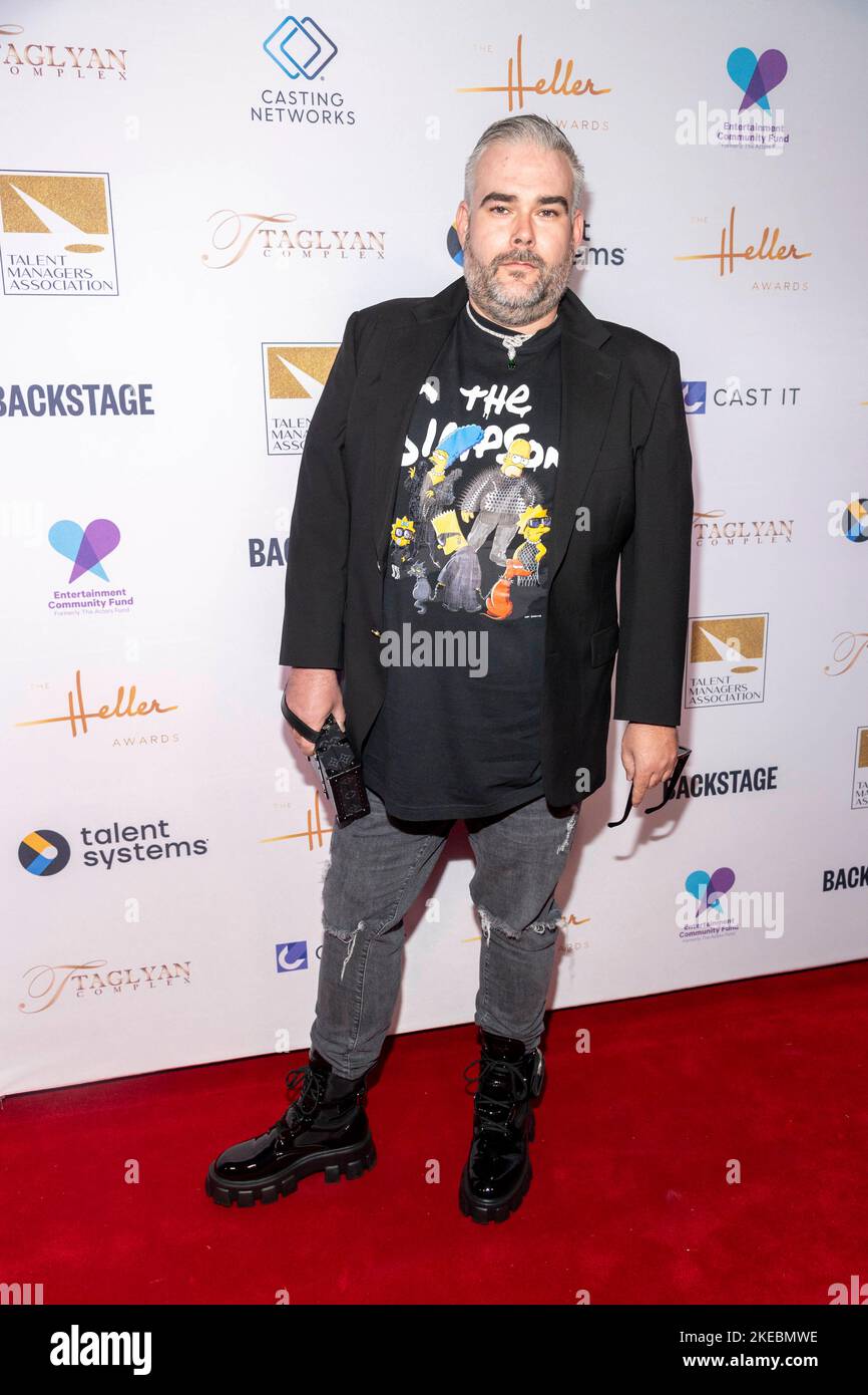 Hollywood, CA on November 10, 2022, Jason Hilton attends 2022 Heller ...