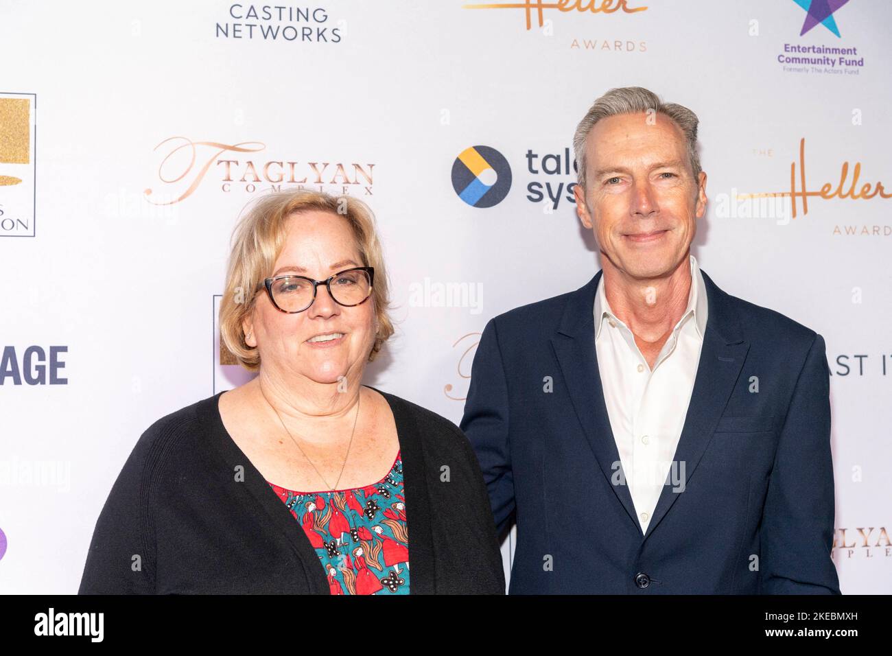 Hollywood, CA on November 10, 2022, Ruth Lambert and Robert McGee attend 2022 Heller Awards In ...