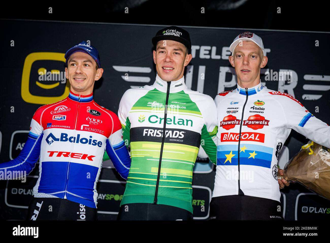 Niel, Belgium, 11 November 2022, Dutch Lars Van Der Haar, Belgian ...