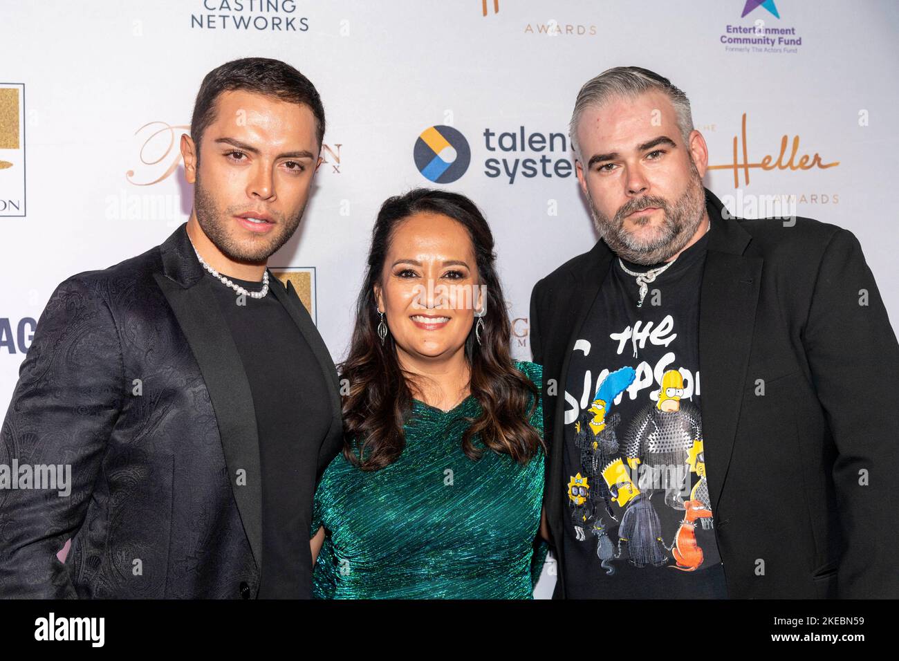 Hollywood, CA on November 10, 2022, David Granados, Victoria Mojica ...
