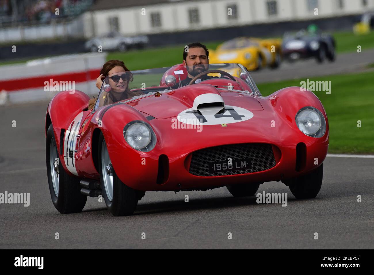 Ferrari 250 TR58, 1958 Le Mans 24 hours winning car, Ferrari 75th Anniversary Celebration, pre ...