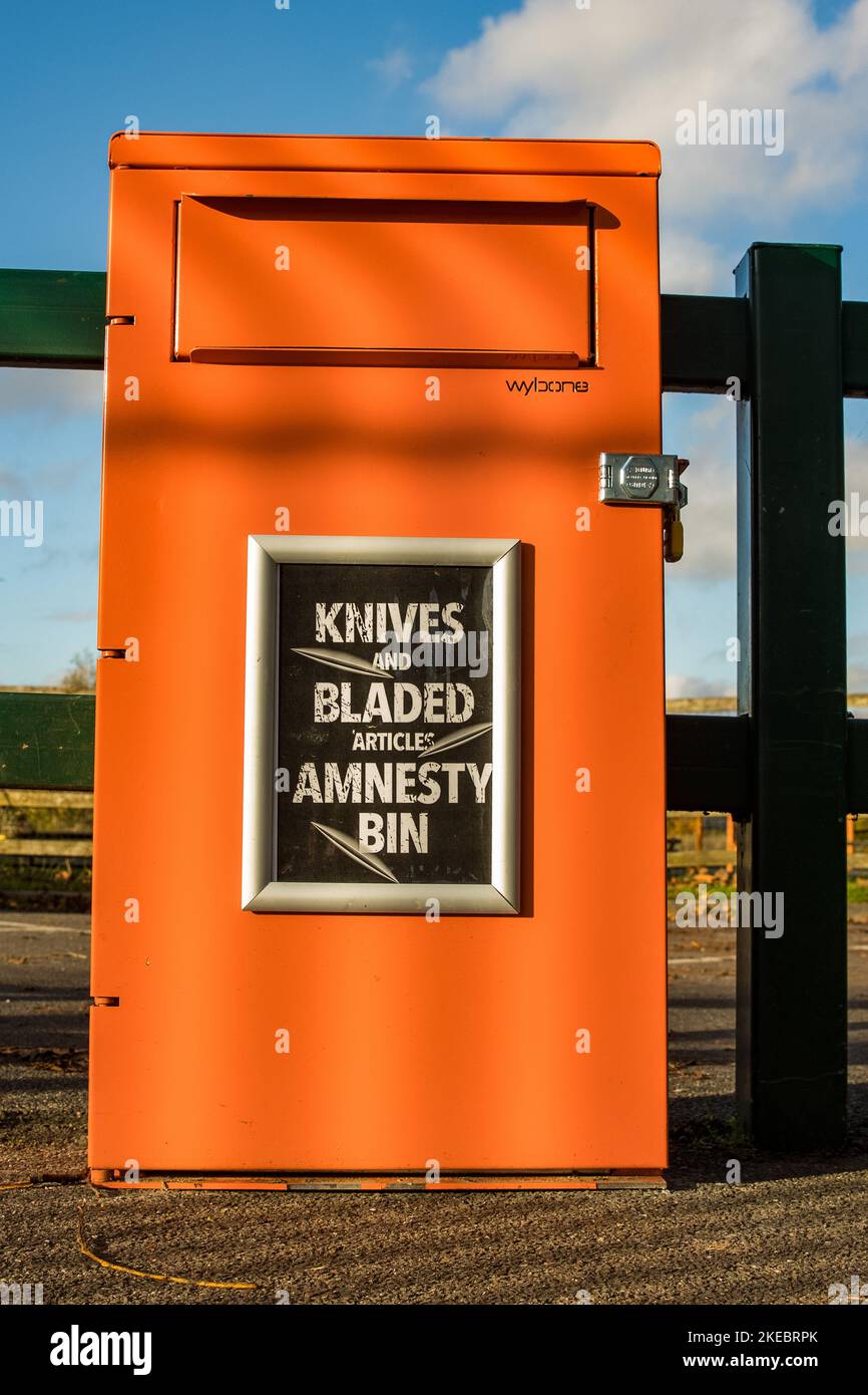 Amnesty bins hi-res stock photography and images - Alamy