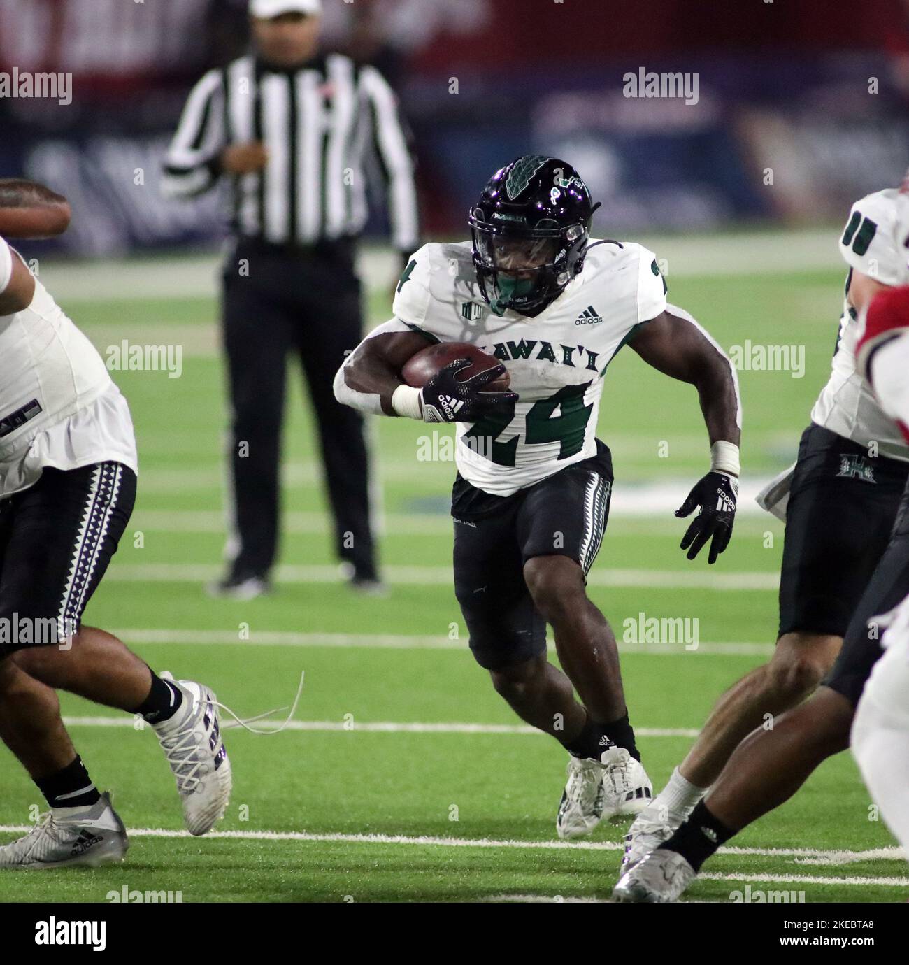 November 5, 2022 - Hawaii Rainbow Warriors running back Tylan Hines (24 ...