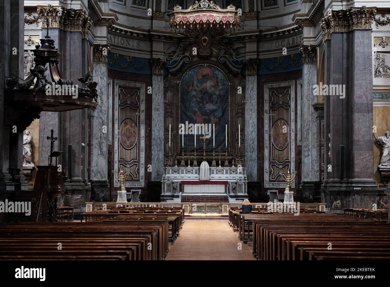 Holy Trinity Brompton Stock Photo - Alamy