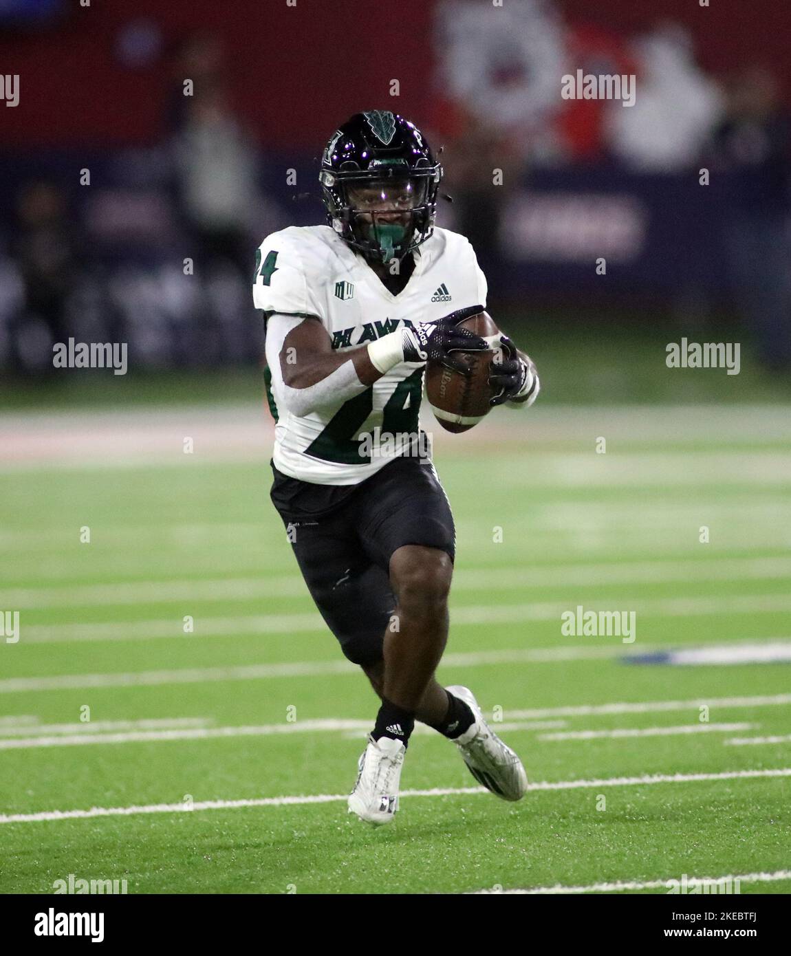November 5, 2022 - Hawaii Rainbow Warriors running back Tylan Hines (24 ...