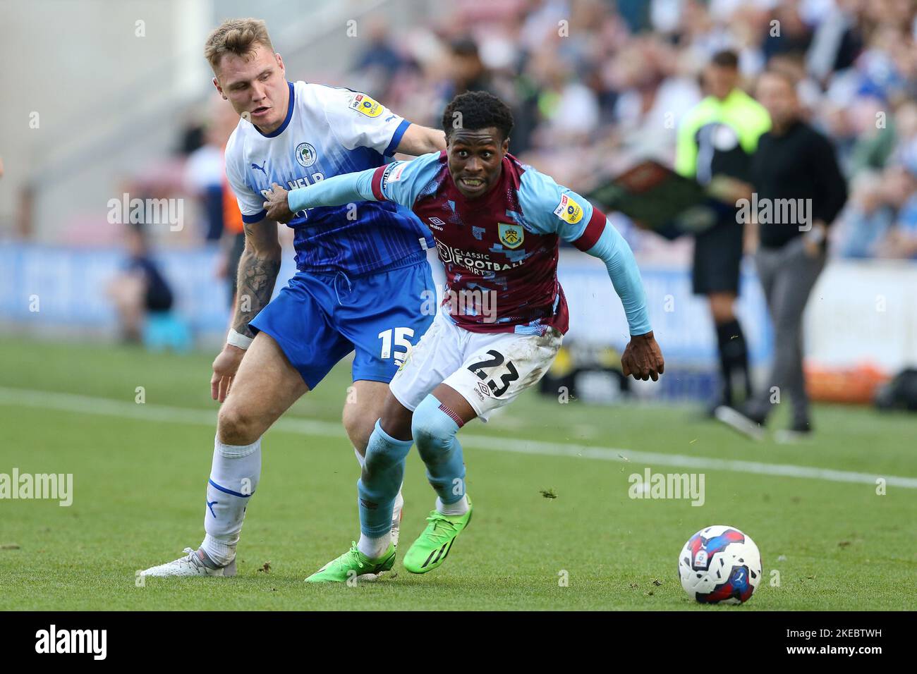 File photo dated 27-08-2022 of Wigan defender Jason Kerr (left) who ...
