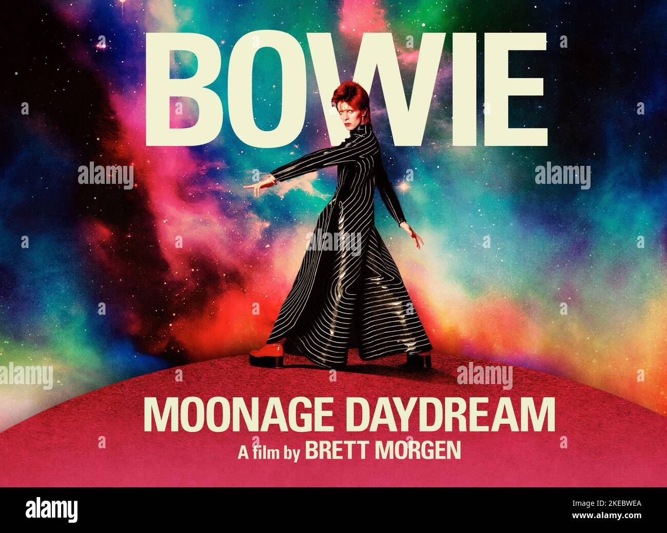 Moonage Daydream Movie Poster Stock Photo - Alamy