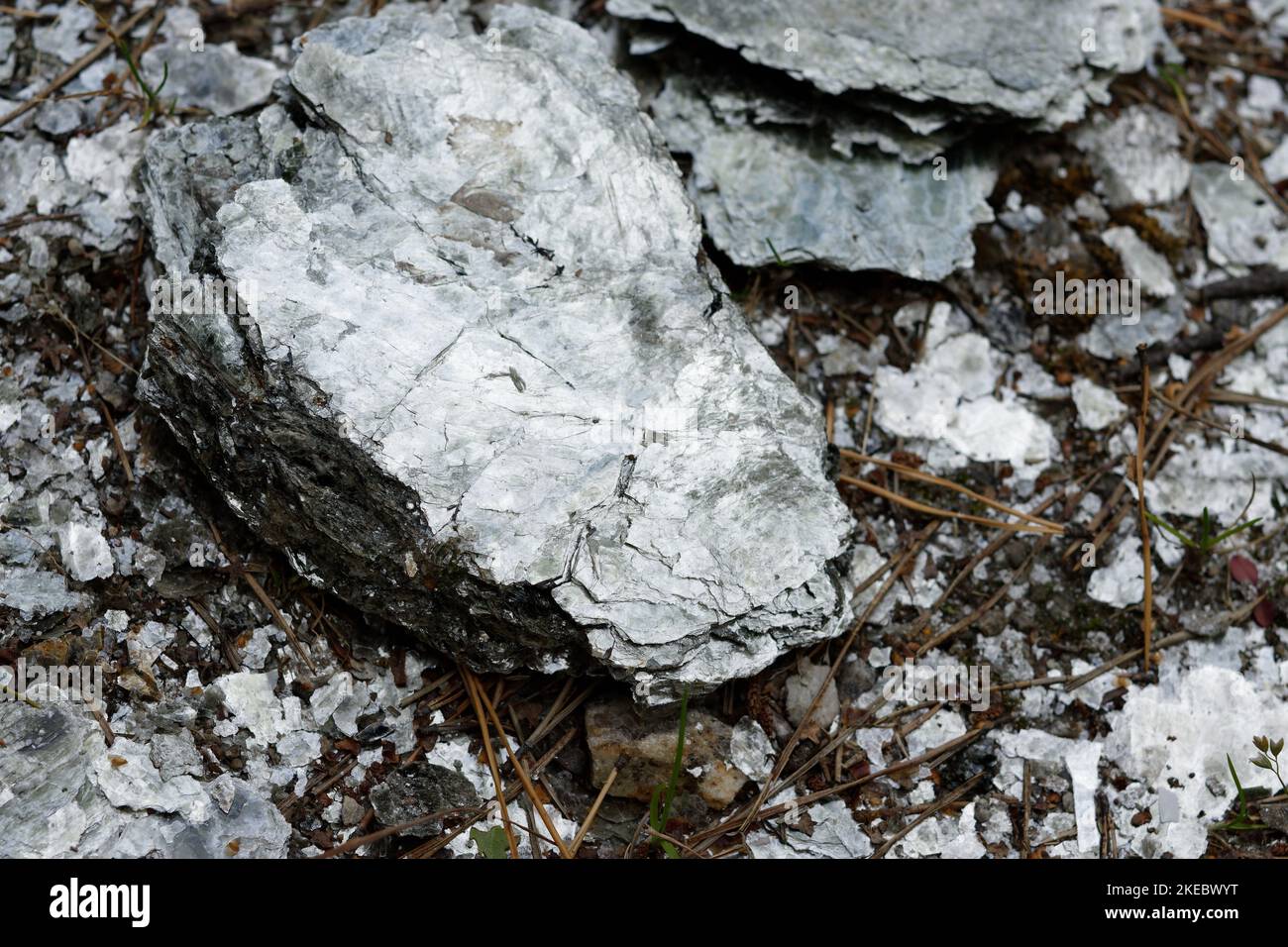 White mica texture hi-res stock photography and images - Alamy