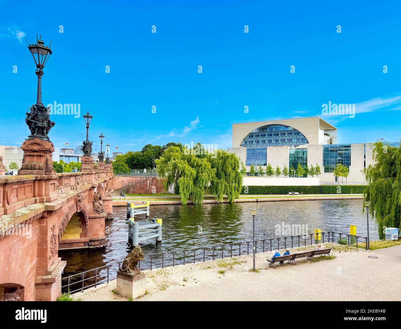 Berlin chancellery exterior hi-res stock photography and images - Alamy