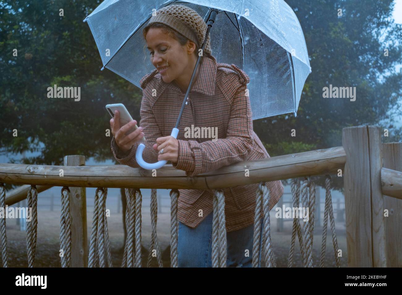 Video umbrella rainy drops on hi-res stock photography and images - Alamy