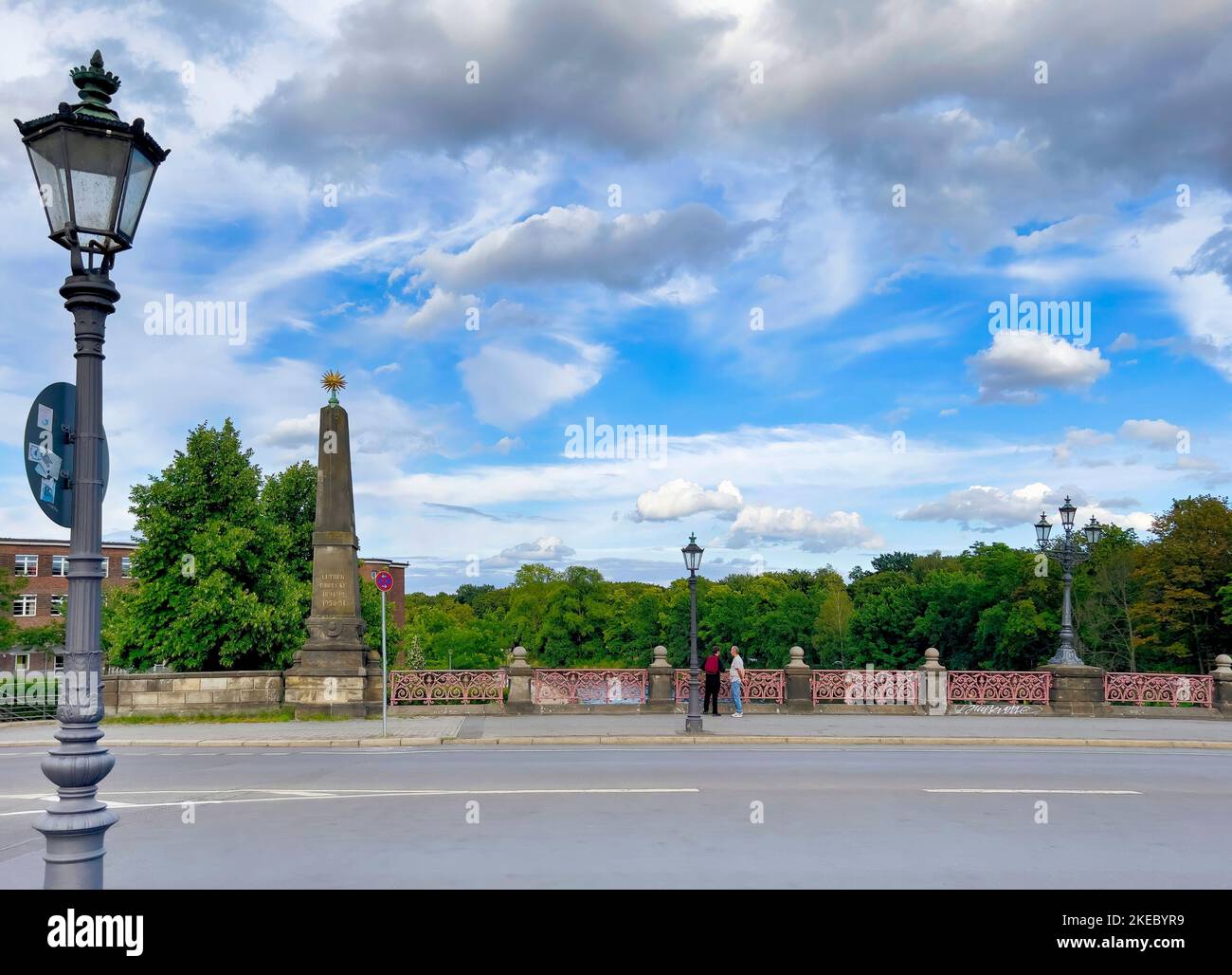 Luther Bridge, Berlin, Germany, Europe Stock Photo - Alamy