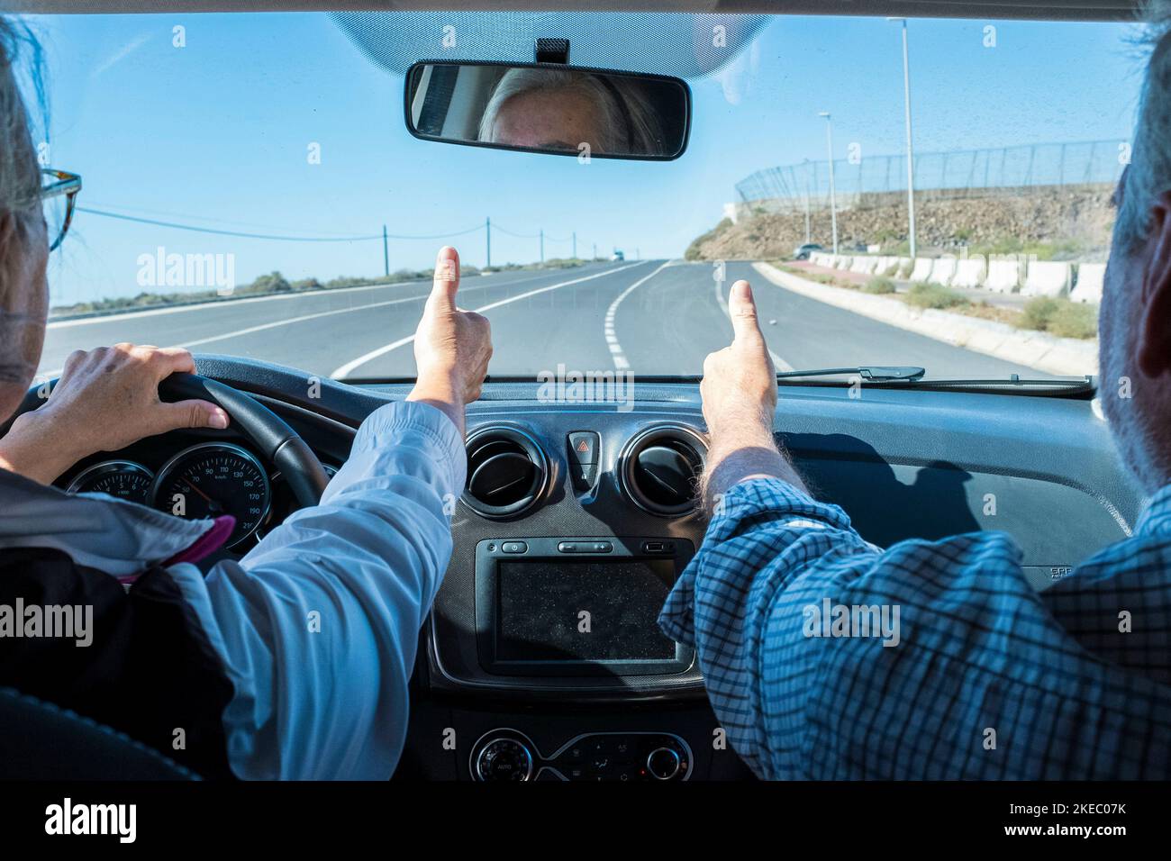Funny old man car hi-res stock photography and images - Alamy