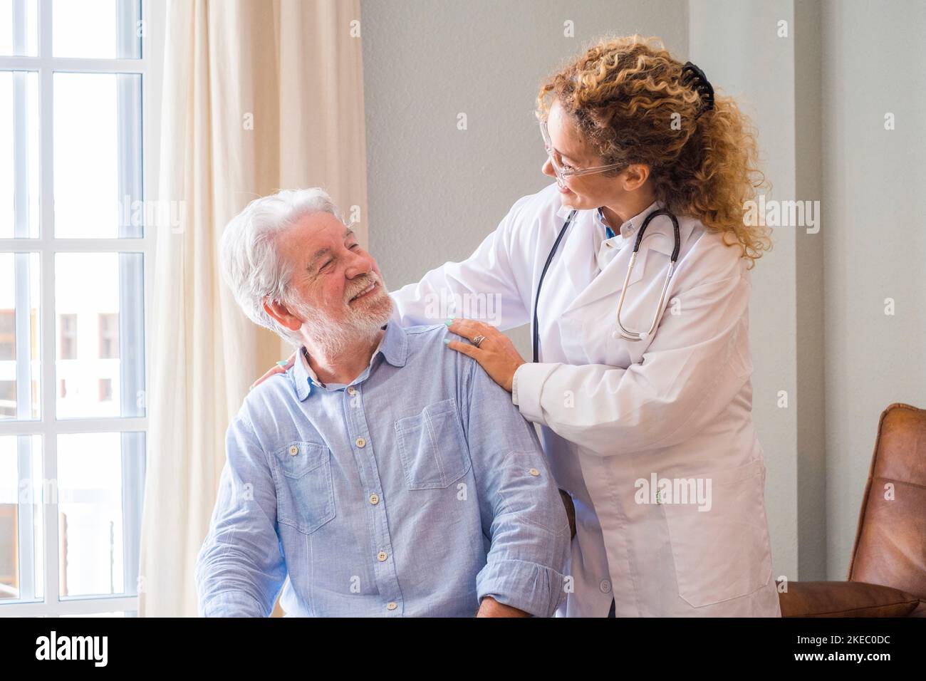 Homecaregiver hi-res stock photography and images - Alamy