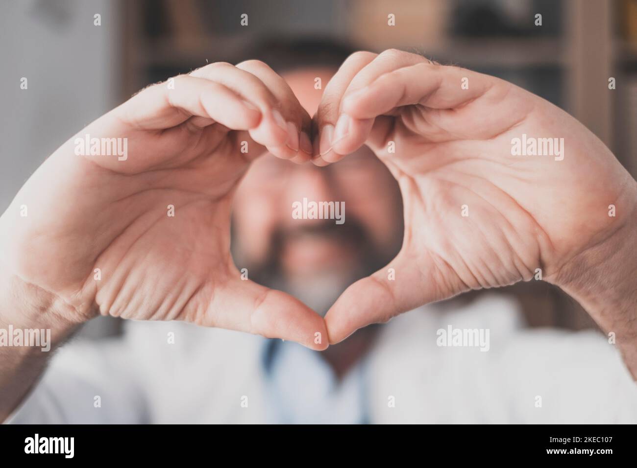 Nurse Heart Made With Hands