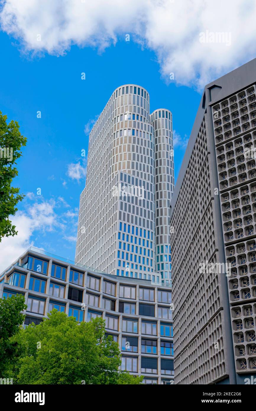 Potsdamer Platz banking district. Berlin, Germany, Europe Stock Photo ...