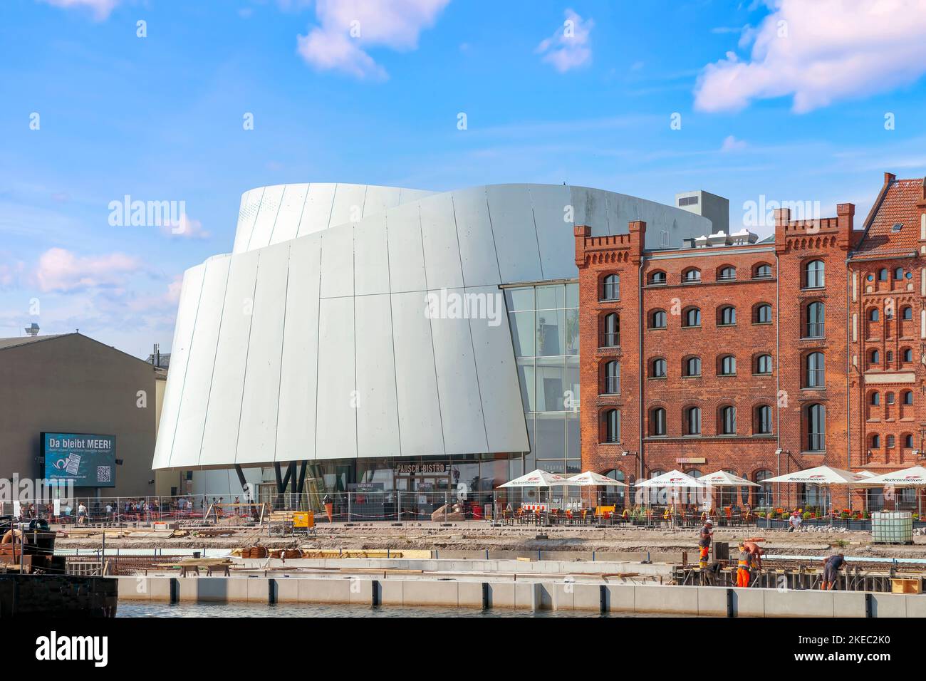 Ocean Museum Ozeaneum in Stralsund, Meklenburg-Vorpommern, Germany ...