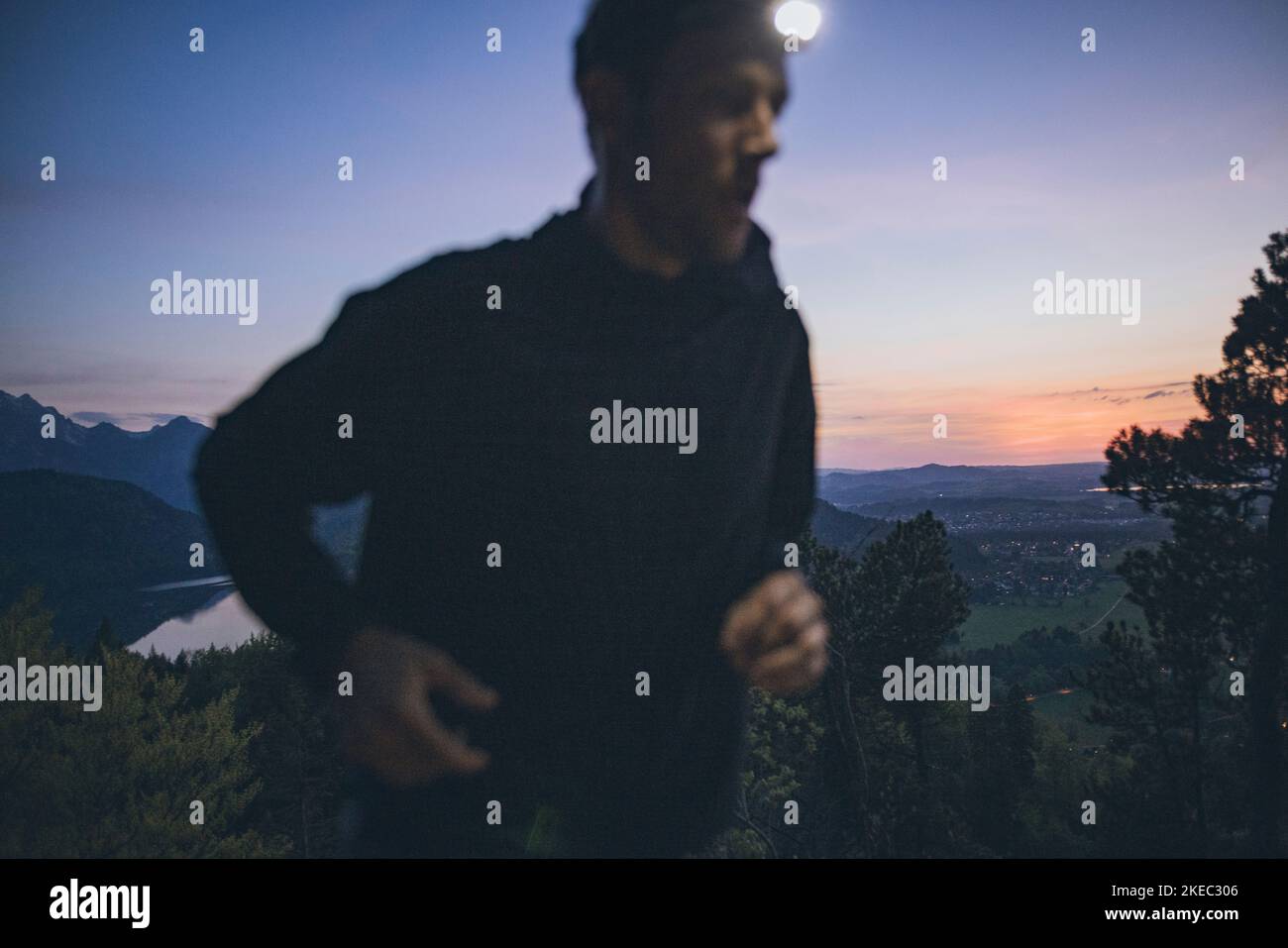 Man running away dark hi-res stock photography and images - Alamy