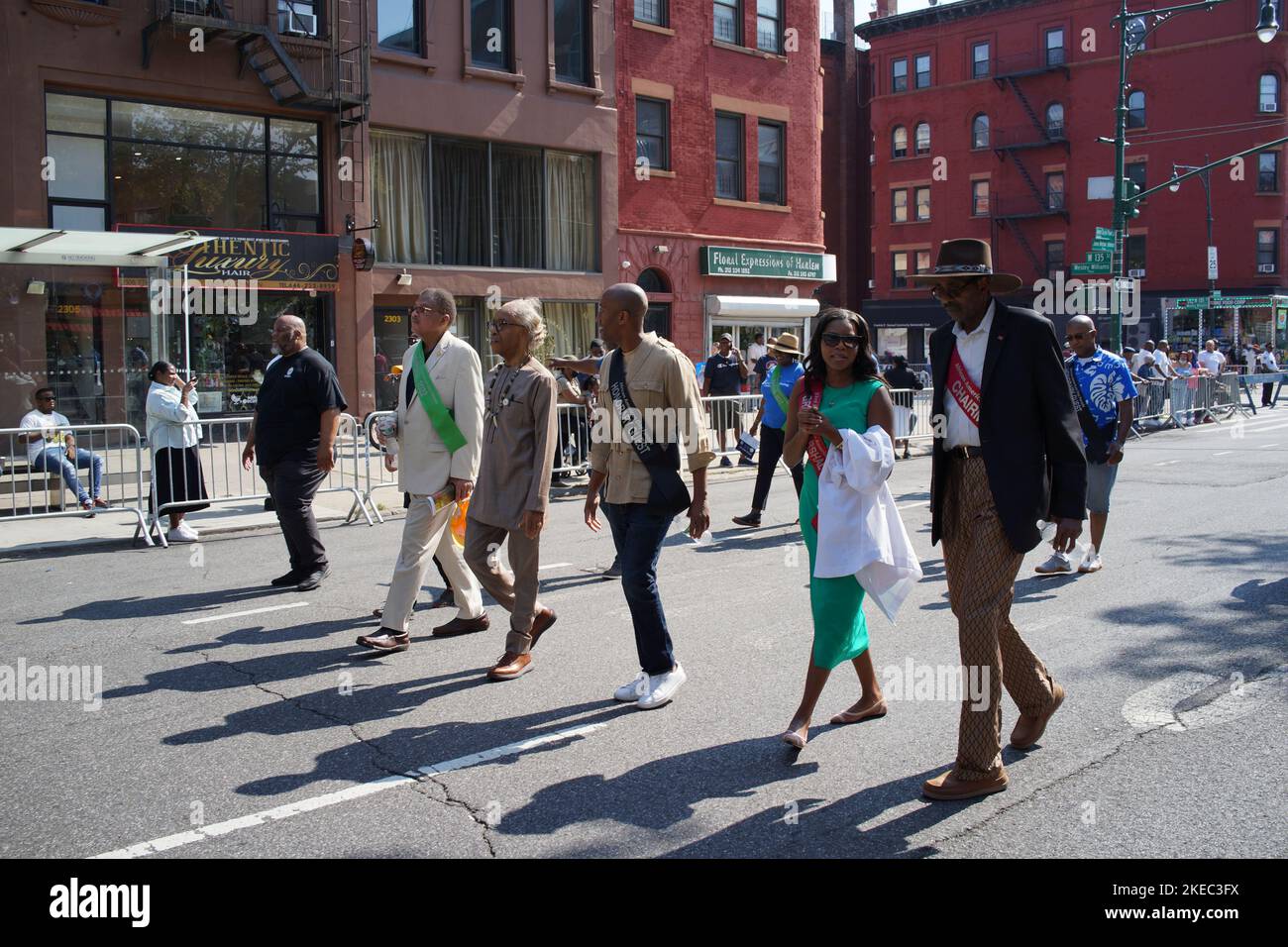 The 2022 NYC Afrian American Parade Stock Photo - Alamy