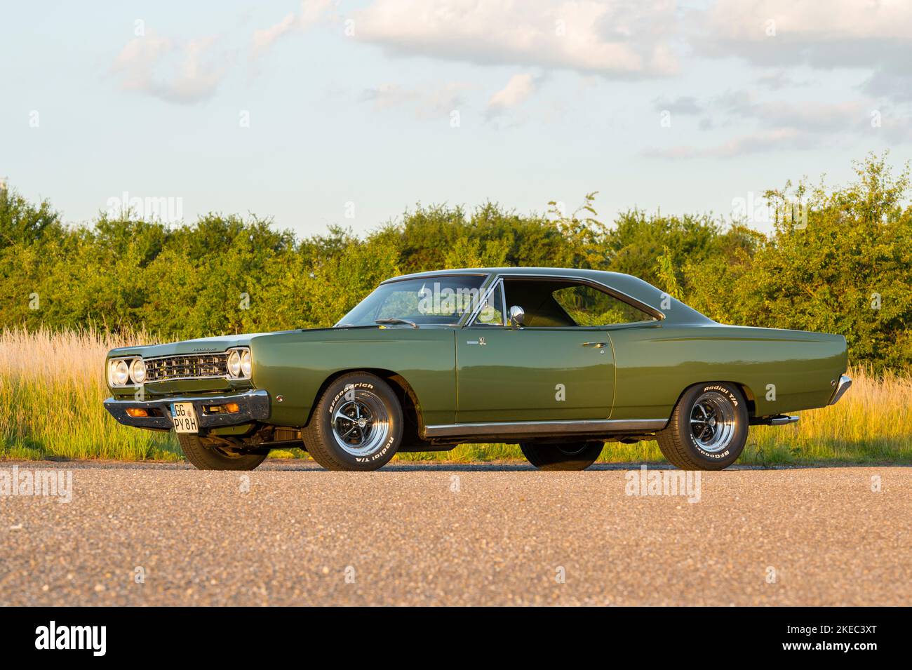 Plymouth Road Runner, year 1968, muscle car, vintage car, classic car ...