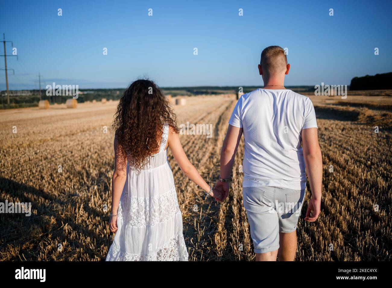 Couple roll in hay hi-res stock photography and images - Alamy