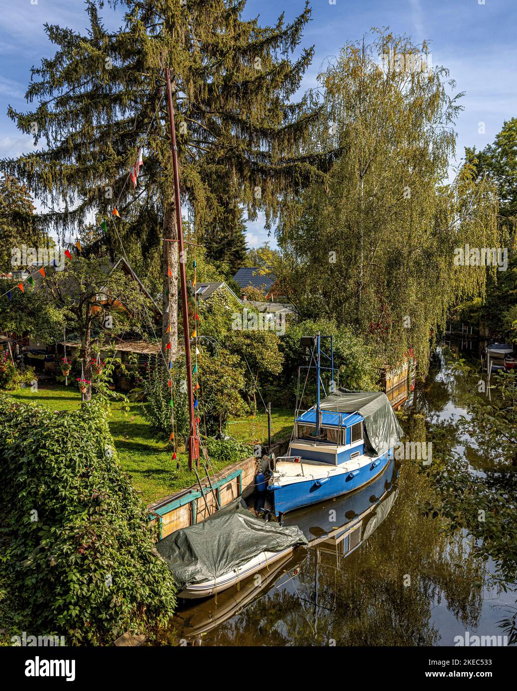 Little Venice in Tiefwerder. Berlin, Germany Stock Photo - Alamy