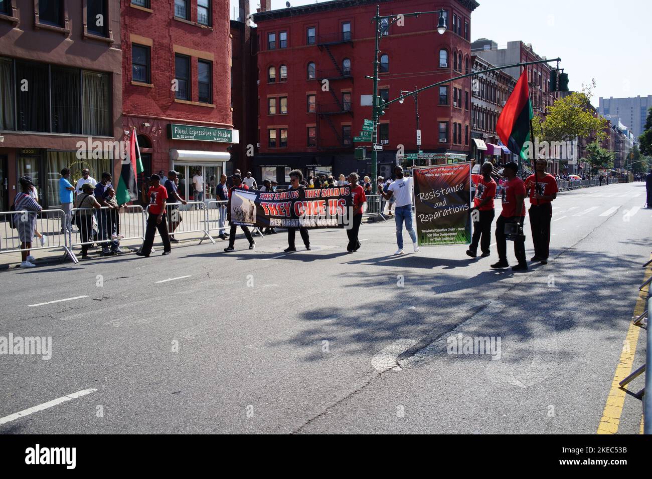 The 2022 NYC Afrian American Parade Stock Photo - Alamy