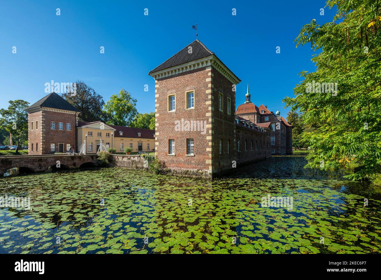 Germany, Velen, Bocholter Aa, nature park Hohe Mark Westmuensterland ...