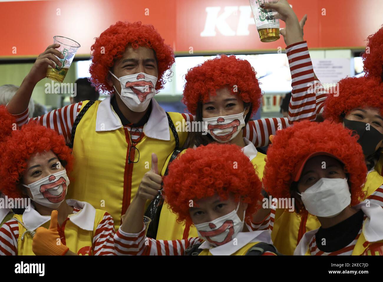 ***FOR NON-COMMERCIAL USE ONLY*** Fans on day 3, at The Cathay Pacific ...