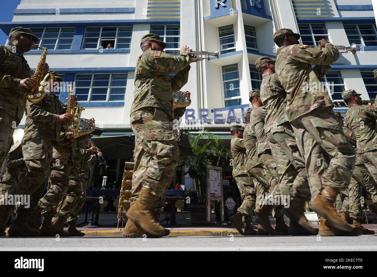 Miami Beach, Florida, USA. 1st Jan, 2018. Florida National Guard 13th ...